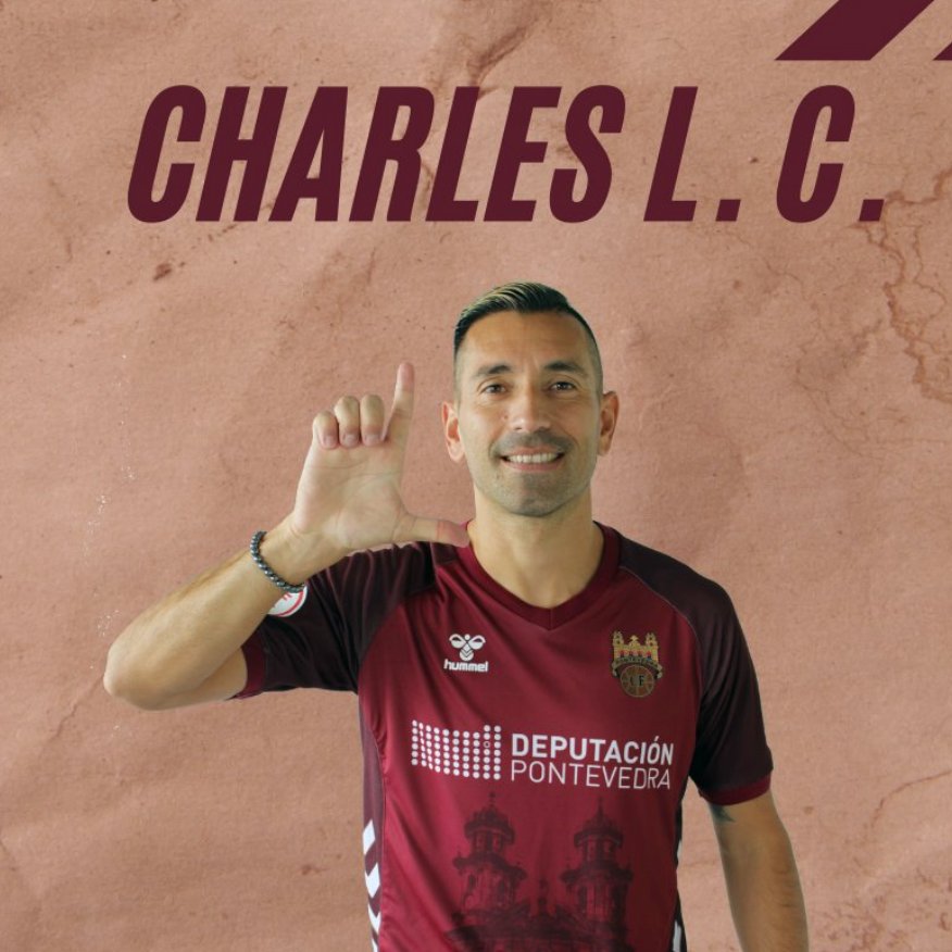 El peculiar dato de Charles, el 'hombre gol' del Pontevedra